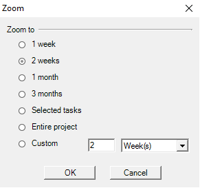 Lesson 9: Zoom/Timescale – Project Plan 365
