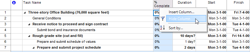 Add new column in project plan 365 - denbezy