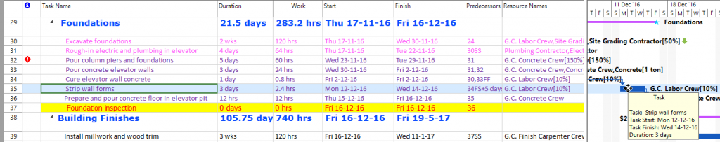 Lesson 8: Modify Task Info - Project Plan 365