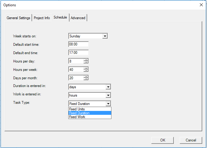 Lesson 2: General Settings – Project Plan 365