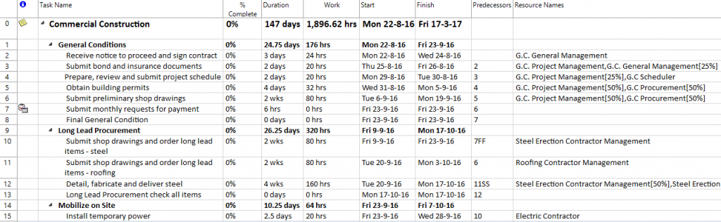 Lesson 9: Enter Task Percent Complete – Project Plan 365