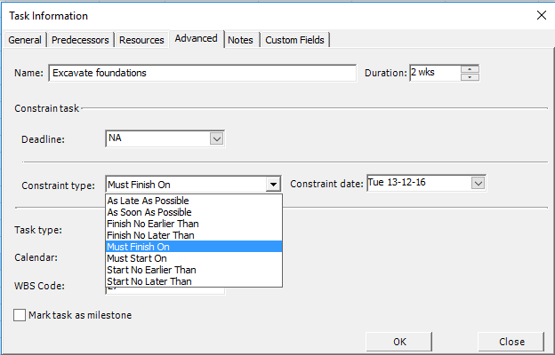 Lesson 2: Constraints – Project Plan 365