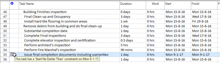 Lesson 2: Constraints - Project Plan 365