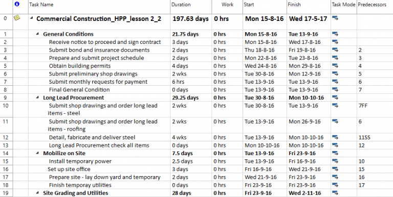 Lesson 2: Task Mode - Project Plan 365