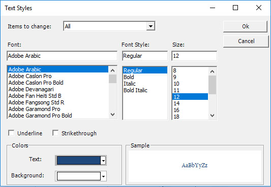 Font Text Style – Project Plan 365