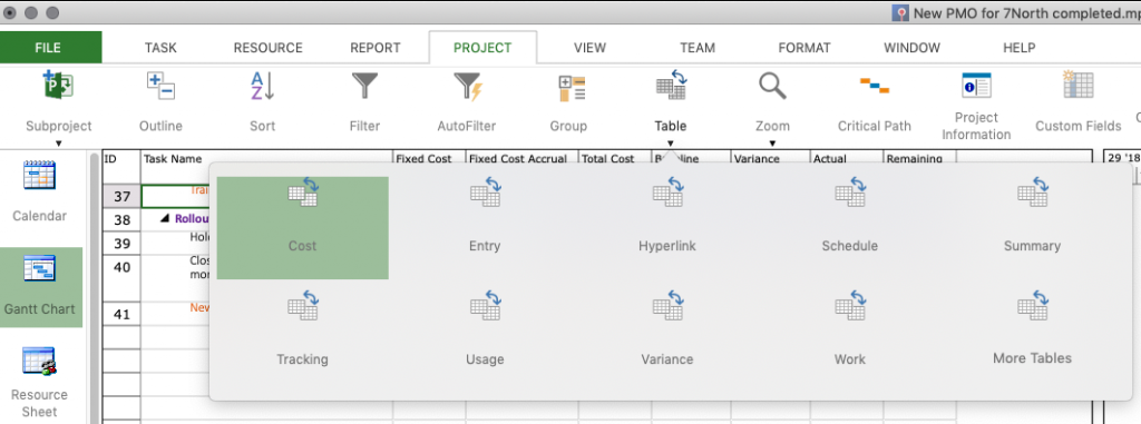 Tracking Costs & Budgeting Projects – Project Plan 365
