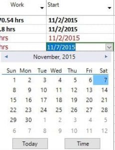 Change Working Days - Project Plan 365