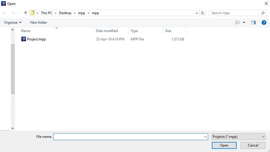 Import from MindManager – Project Plan 365