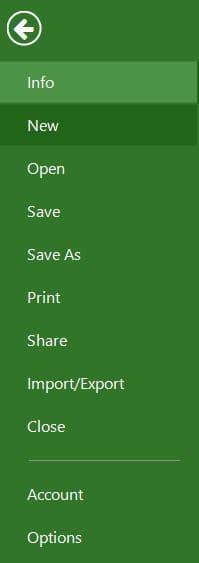 New from Existing Project – Project Plan 365