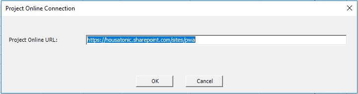 Open from Project Online – Project Plan 365