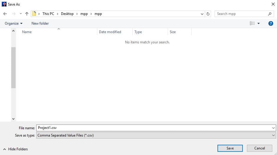 Export to Excel (CSV) – Project Plan 365