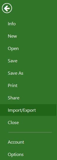 Import from XML – Project Plan 365