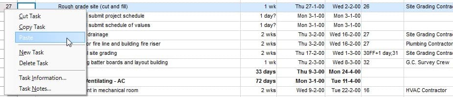 Paste – Project Plan 365