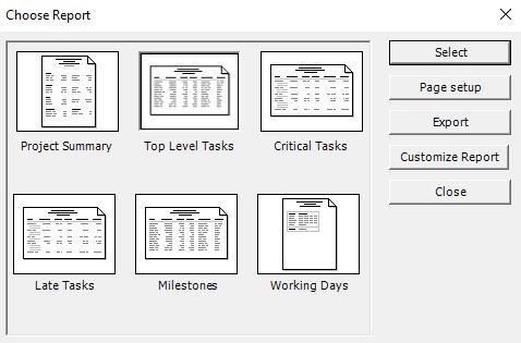 Top-Level Tasks Report – Project Plan 365