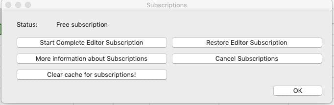 App Store Mac – Activate subscription – Project Plan 365