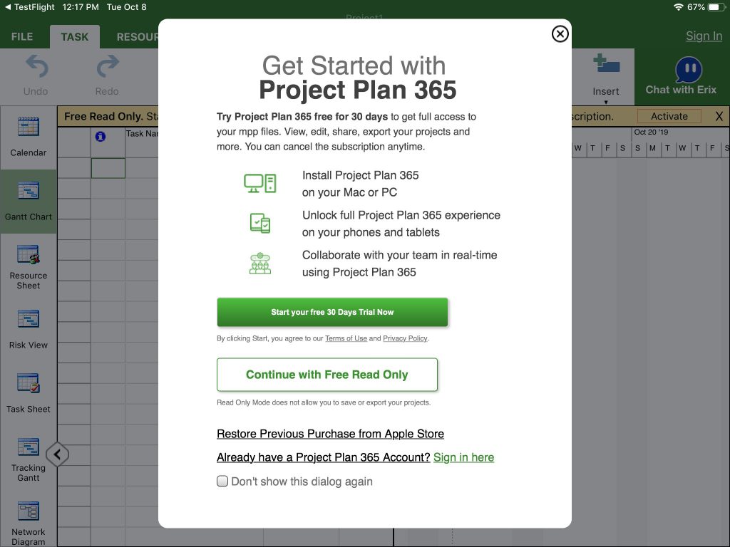 App Store iOS – Start 30-Day Trial and Purchase Standard Subscription ...