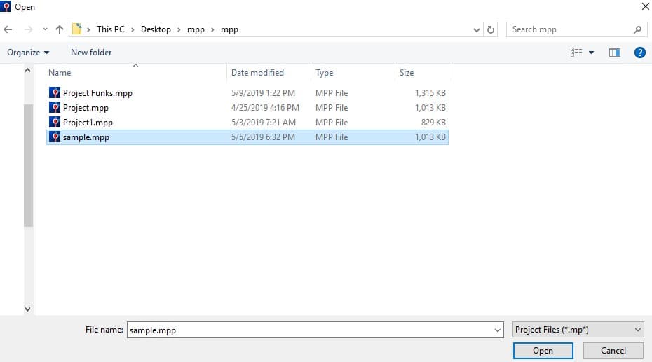 Enabling MPP files for collaboration – Project Plan 365