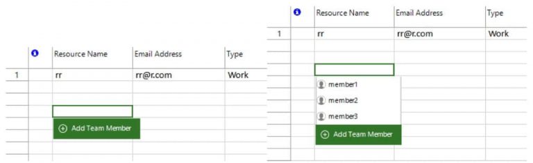 Resource Sheet - Project Plan 365