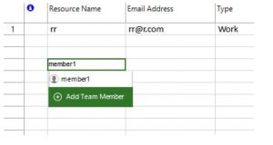 Resource Sheet - Project Plan 365