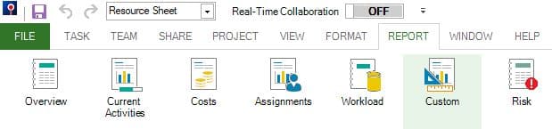 Resource Material Report – Project Plan 365