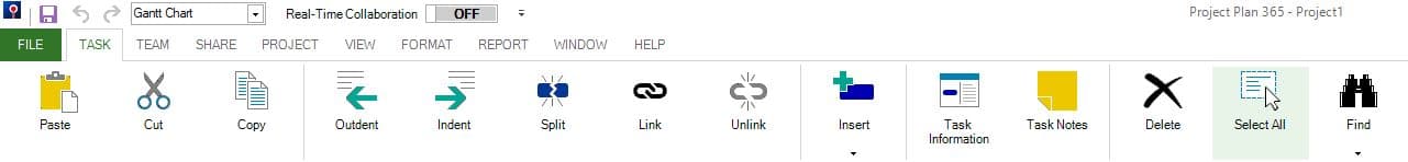 Select – Project Plan 365