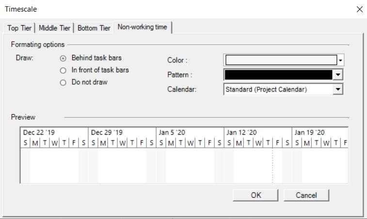 Gantt Chart Actions – Project Plan 365
