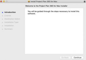 Install Project Plan Mac - Project Plan 365