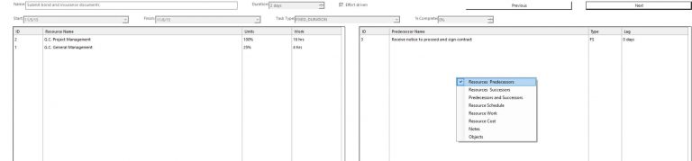 Task Form - Project Plan 365
