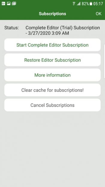 Google Play Store – Activate Subscription - Project Plan 365