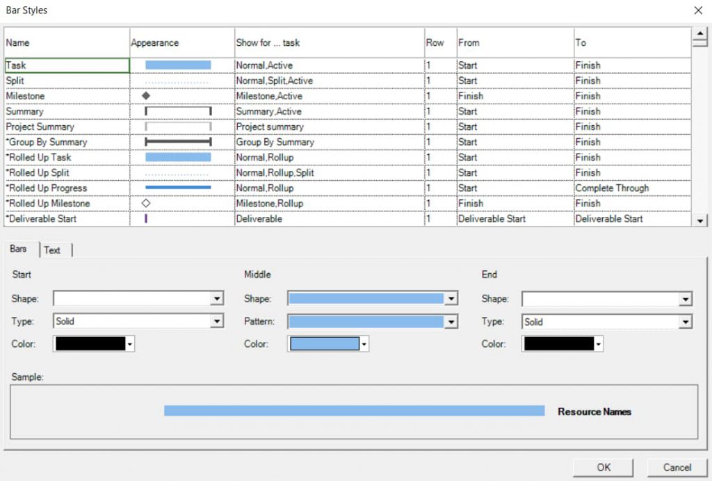 Lesson 6: Bar Styles – Project Plan 365