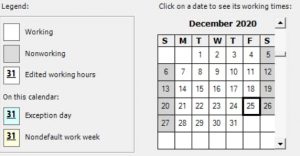 Lesson 4: Project Calendar - Project Plan 365