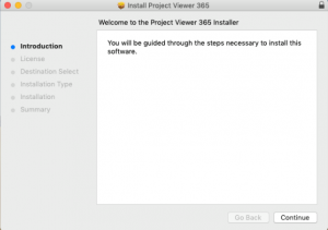 Install Project Viewer 365 for Mac - Project Plan 365
