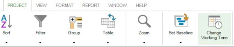 Lesson 4: Project Calendar – Project Plan 365