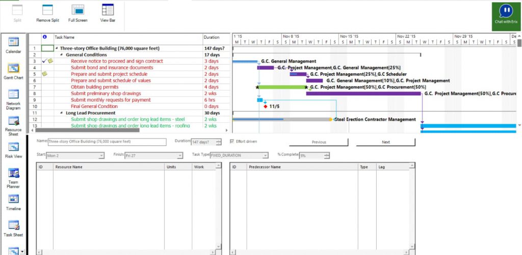 Split Window - Project Plan 365