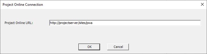 Open from Project Server – Project Plan 365