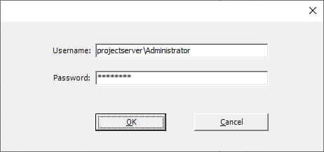 Open from Project Server – Project Plan 365