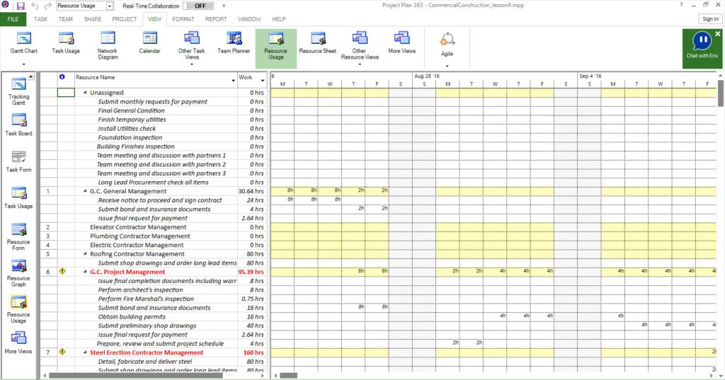 Lesson 10: All Views - Project Plan 365