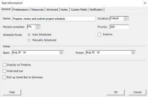 Lesson 8: Modify Task Info - Project Plan 365