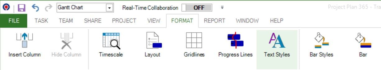 Lesson 6: Text Styles - Project Plan 365
