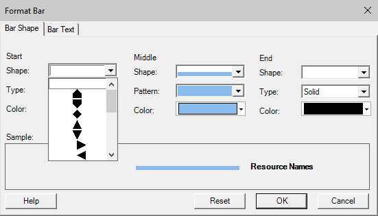 Bar – Project Plan 365