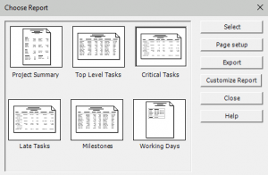 Critical Tasks Report – Project Plan 365