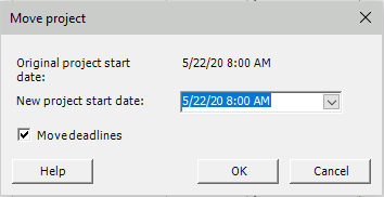 Deadlines – Project Plan 365