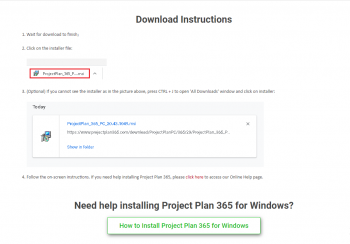 Download – Project Plan 365