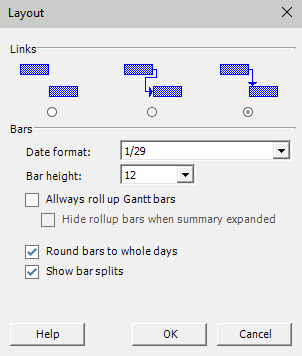 Layout – Project Plan 365