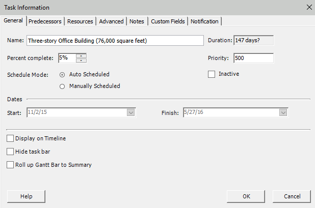 Set Task Mode – Project Plan 365