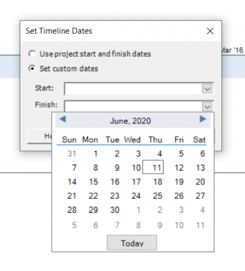 Timeline – Project Plan 365