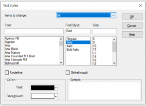Font Text Style - Project Plan 365