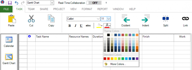 Font Text Style – Project Plan 365