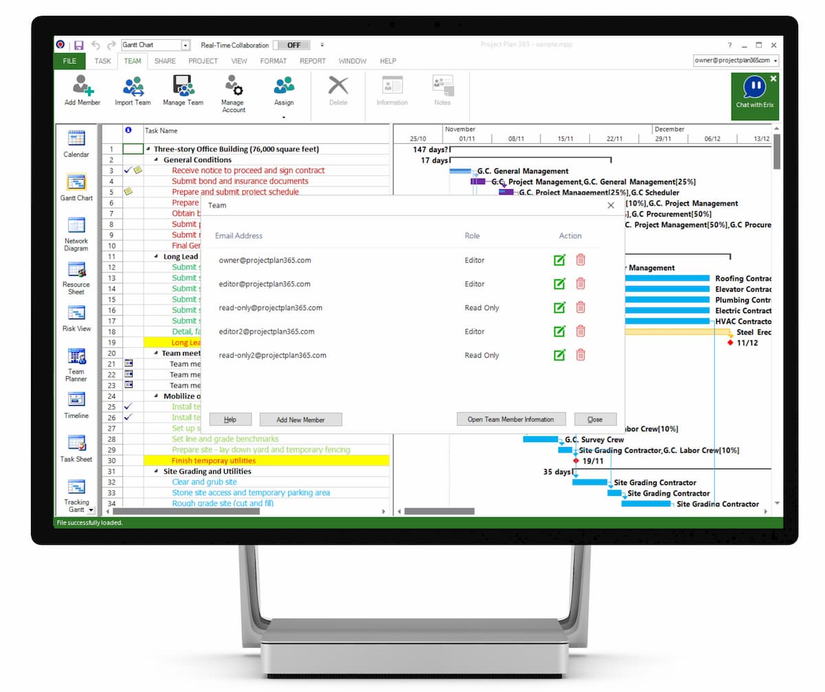 Account Management - Project Plan 365