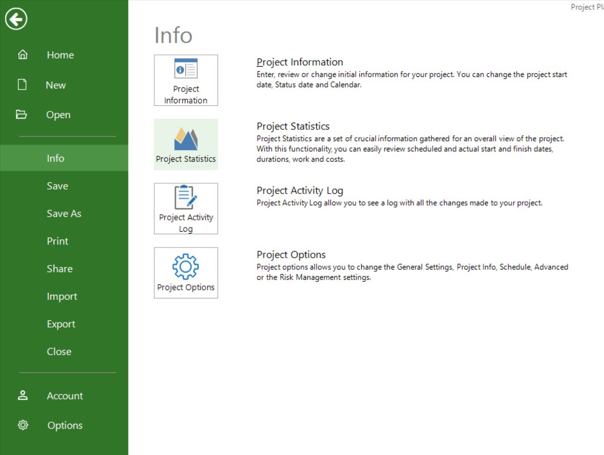 Cost Tracking – Project Plan 365